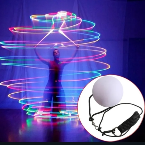 Other | Led Poi Thrown Balls For Proffesional Belly Dance Level Hand ...